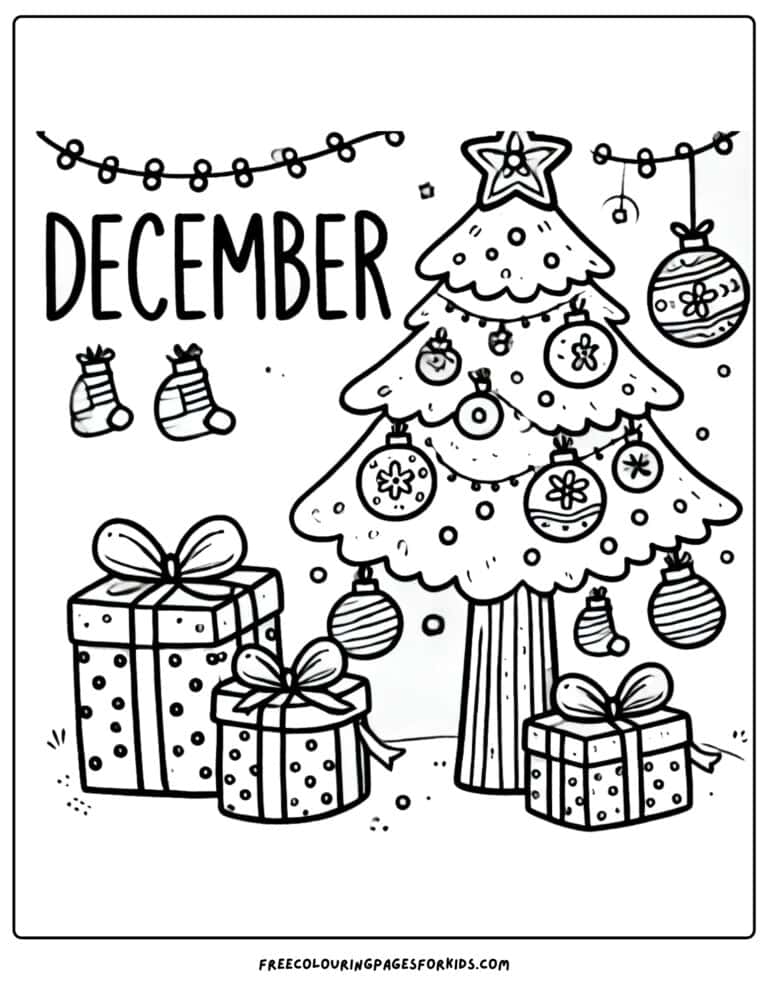 30 December Coloring Pages