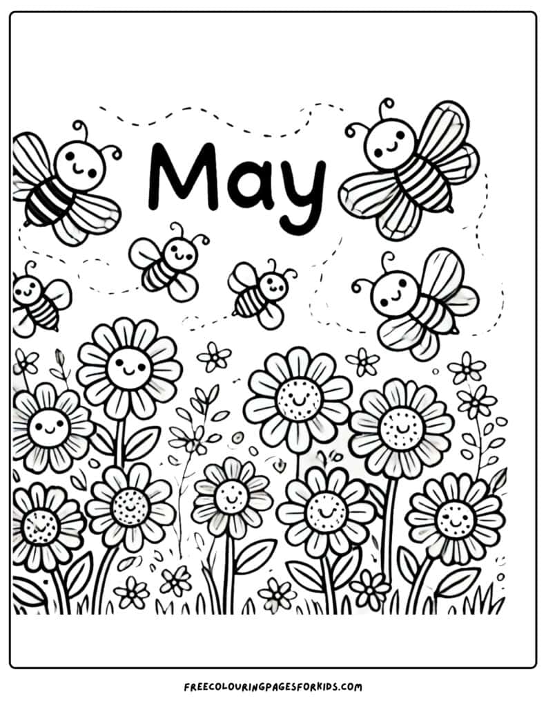 Months of the Year Coloring Pages