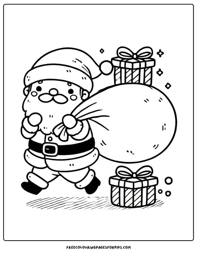 27 Santa Coloring Pages