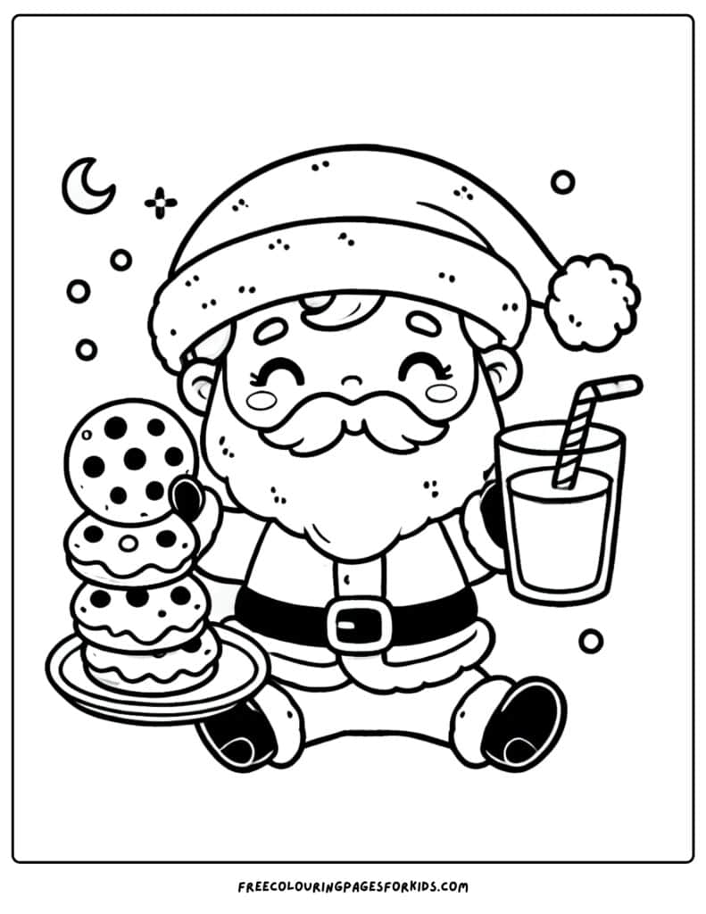 27 Santa Coloring Pages