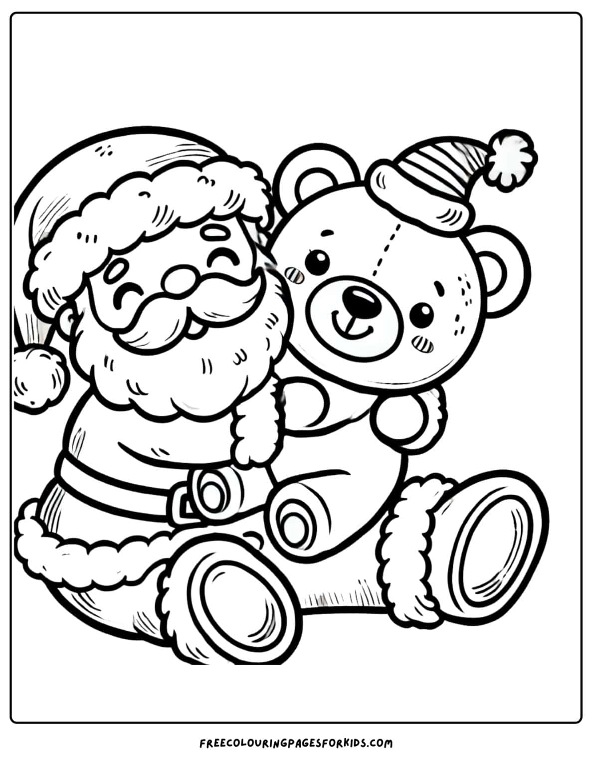 27 Santa Coloring Pages