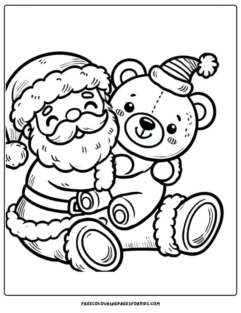 27 Santa Coloring Pages