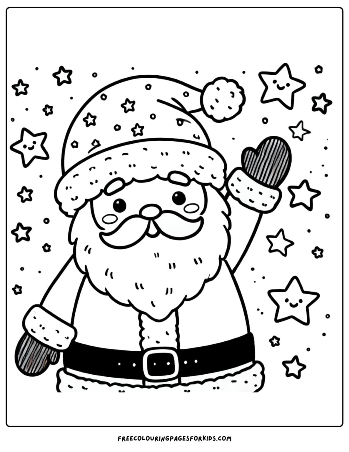 27 Santa Coloring Pages