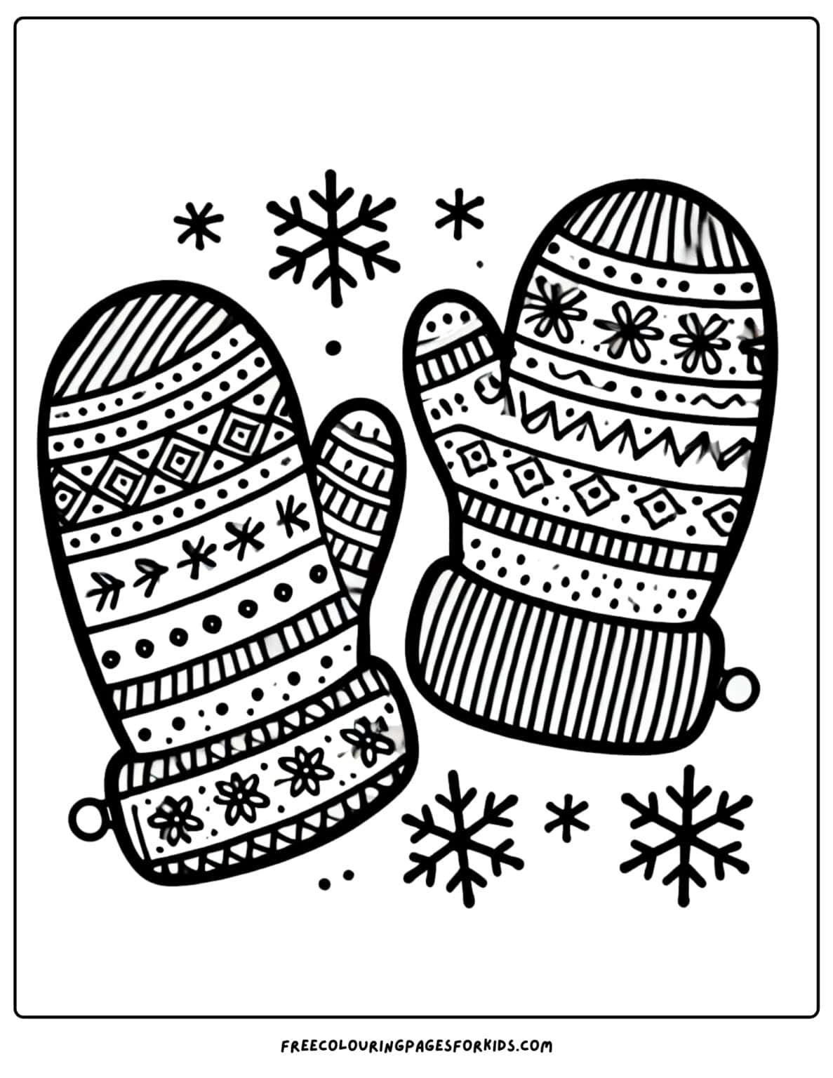 39 Winter Coloring Pages - Coloring Pages For Kids