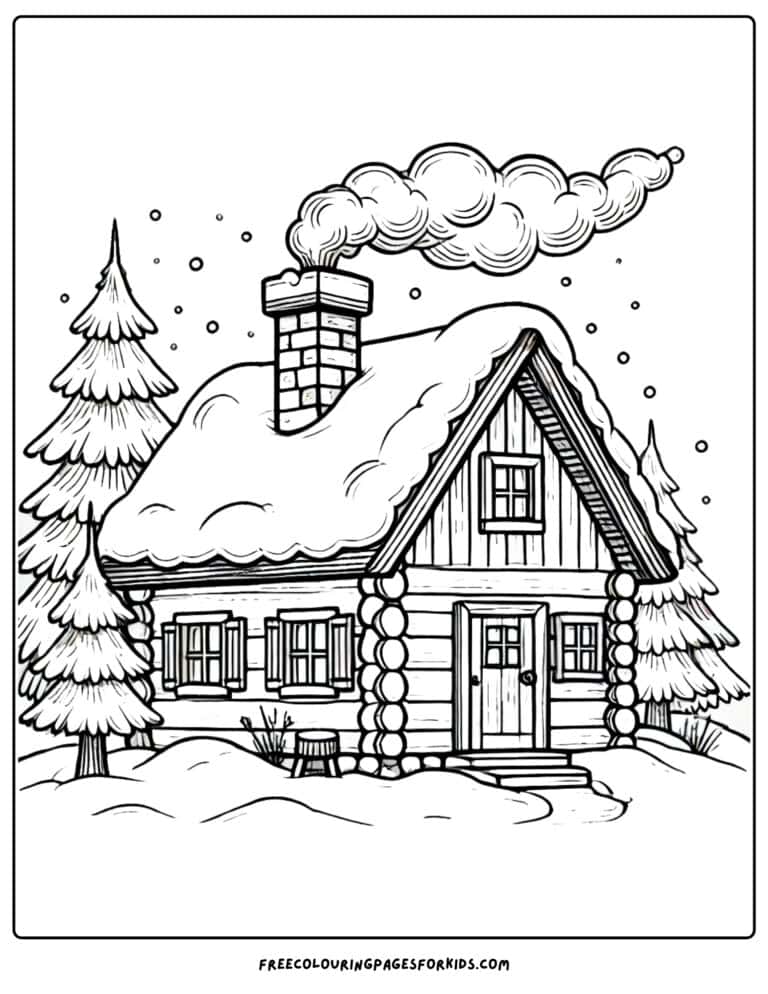 39 Winter Coloring Pages - Coloring Pages For Kids