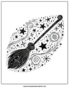 27 Witch Coloring Pages