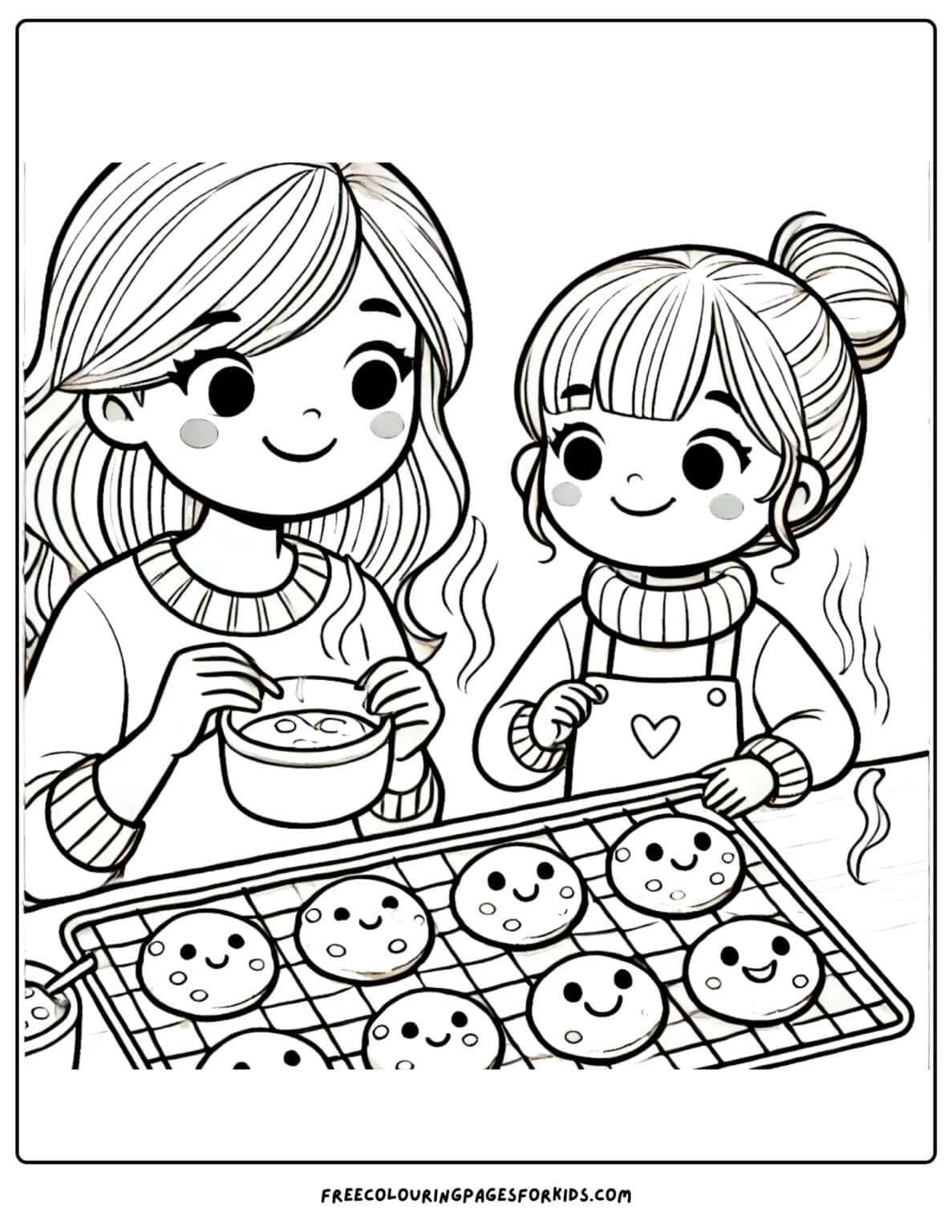 28 Baking Coloring Pages