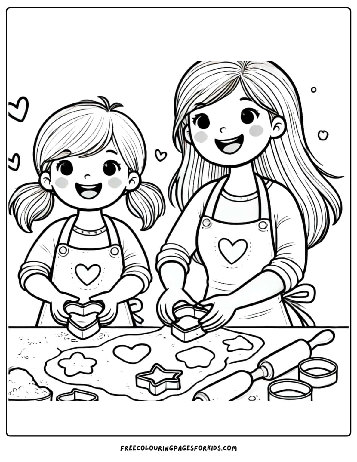 28 Baking Coloring Pages