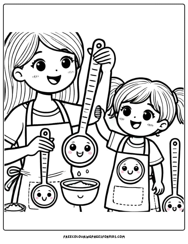 28 Baking Coloring Pages