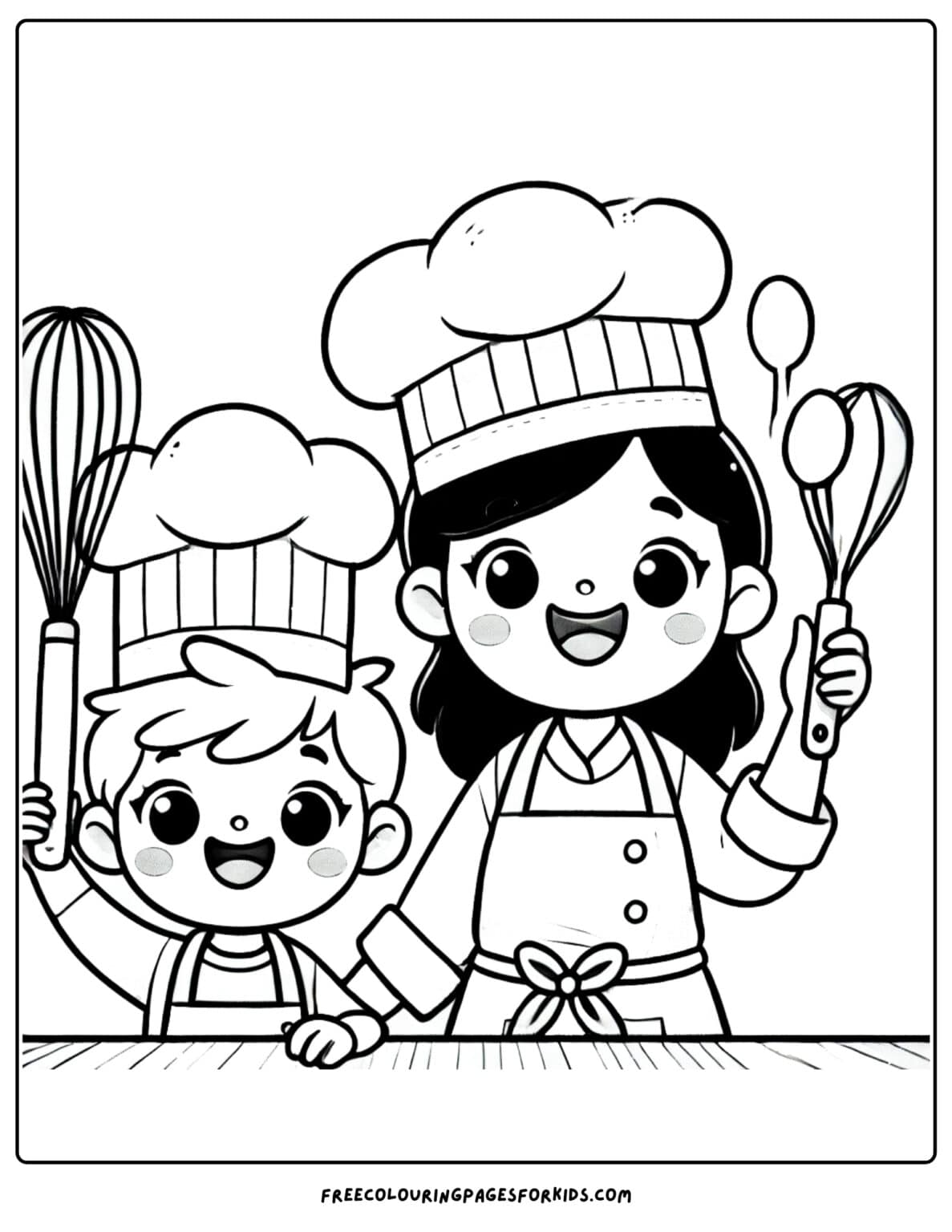 28 Baking Coloring Pages