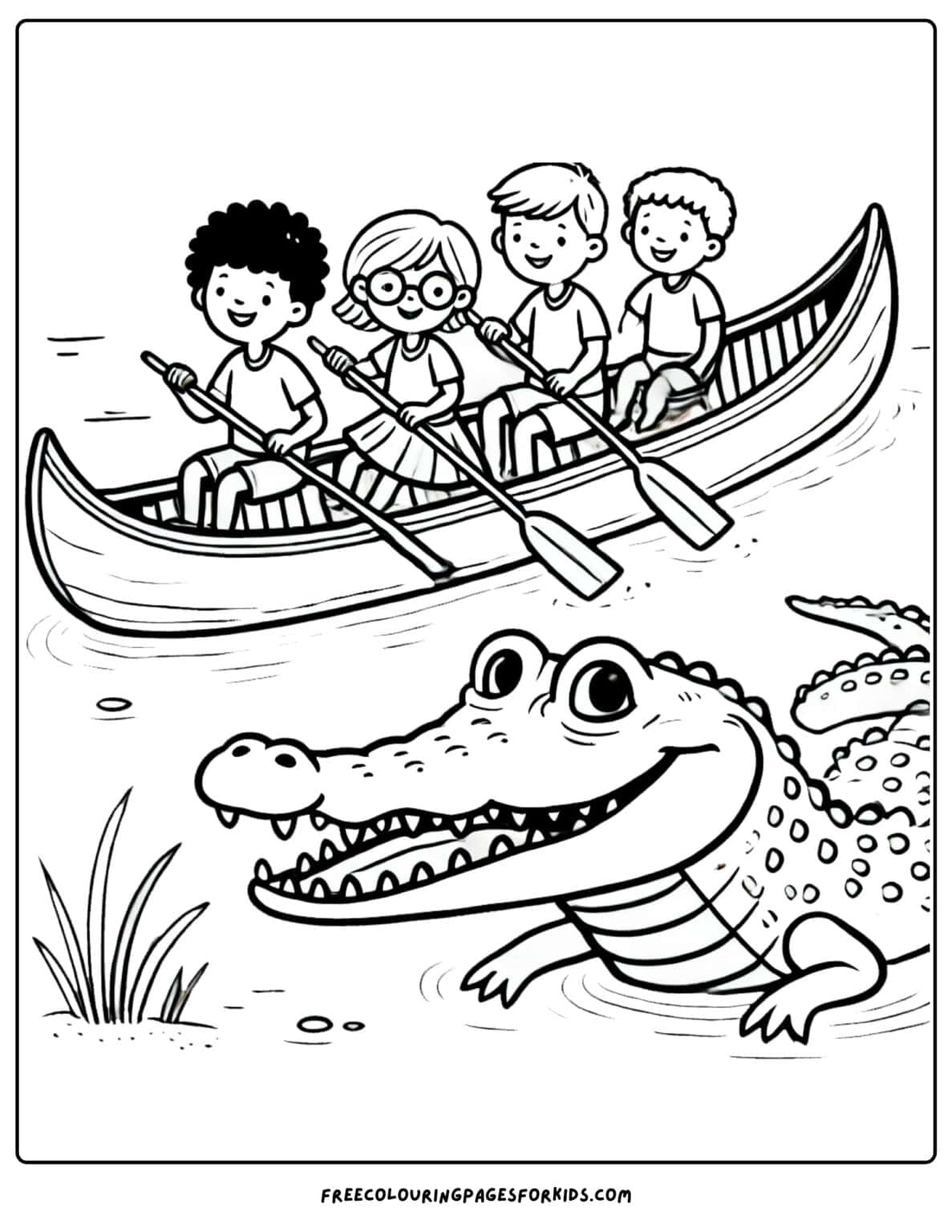 26 Canoe Coloring Pages