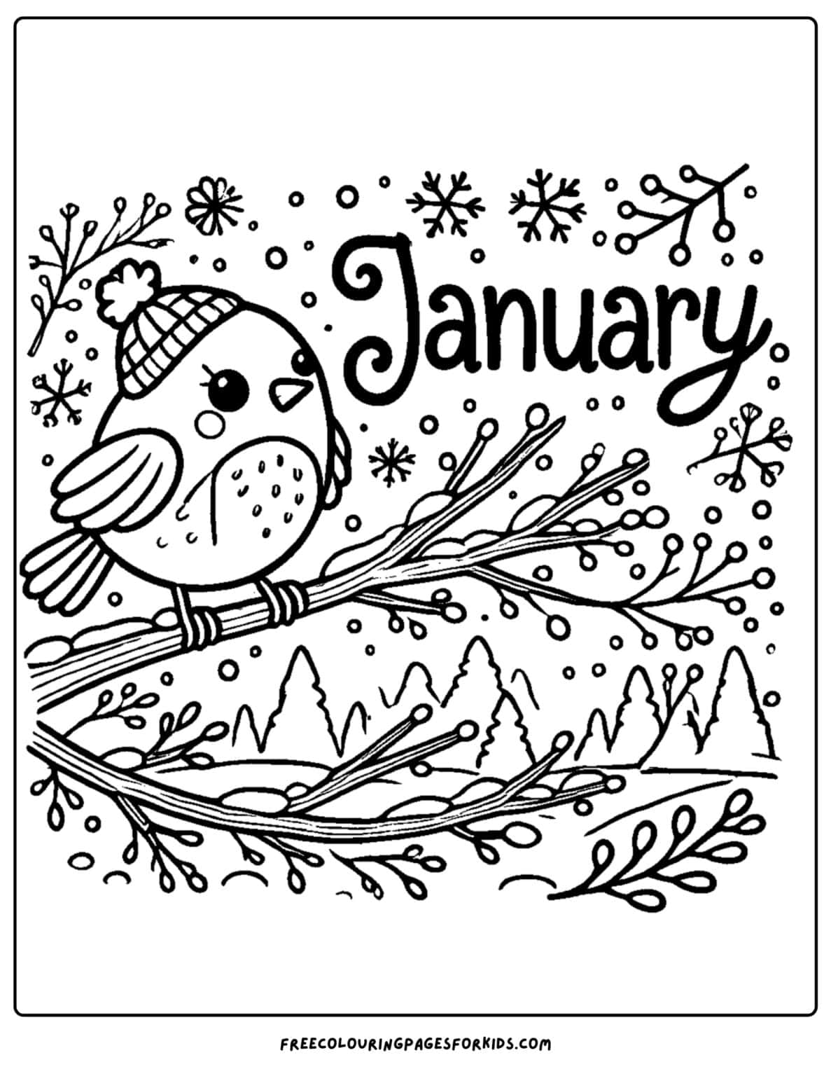 31 January Coloring Pages