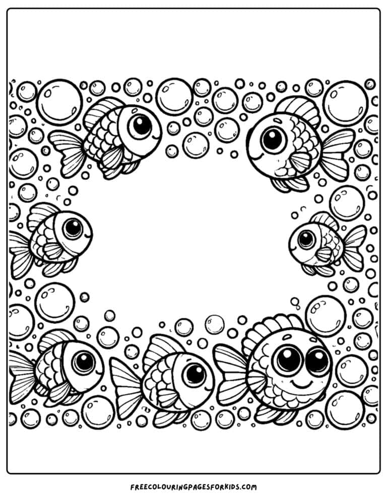 32 Kids Page Border Coloring Pages - Coloring Pages For Kids
