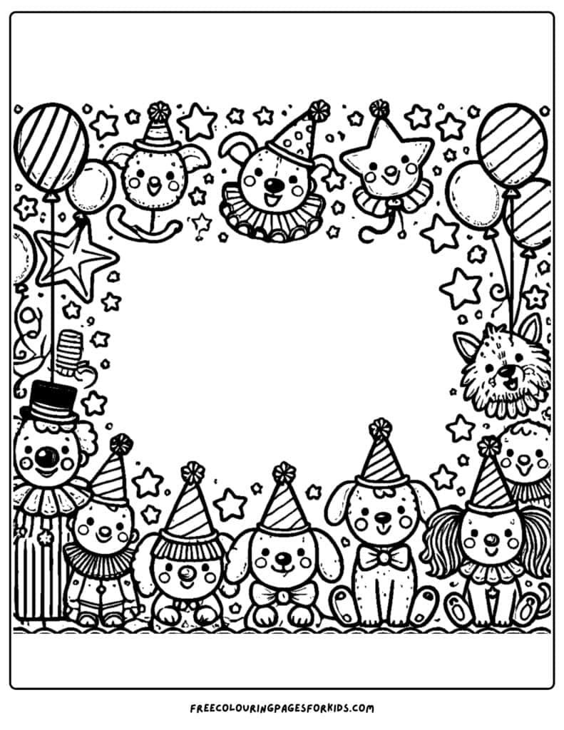 32 Kids Page Border Coloring Pages - Coloring Pages For Kids