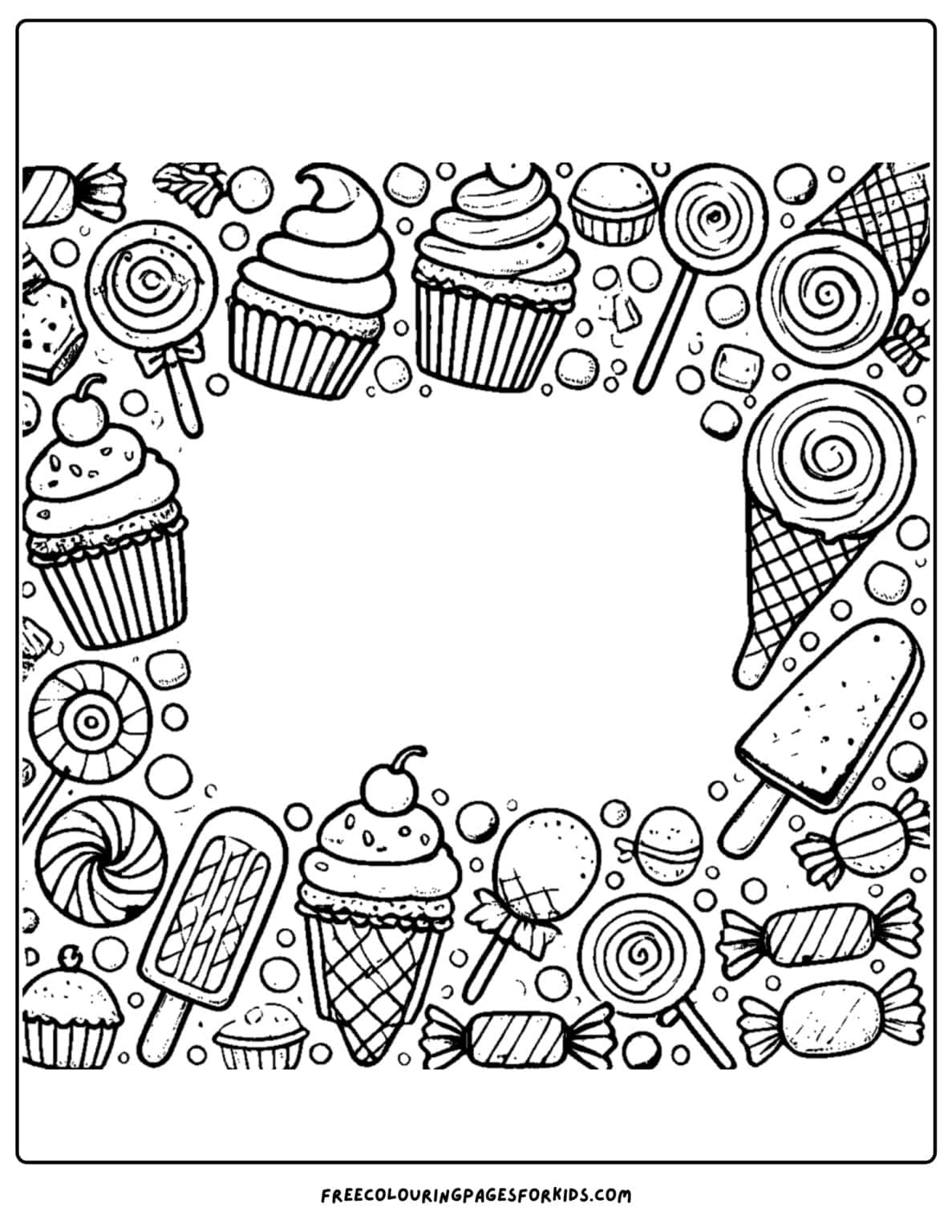 32 Kids Page Border Coloring Pages - Coloring Pages For Kids