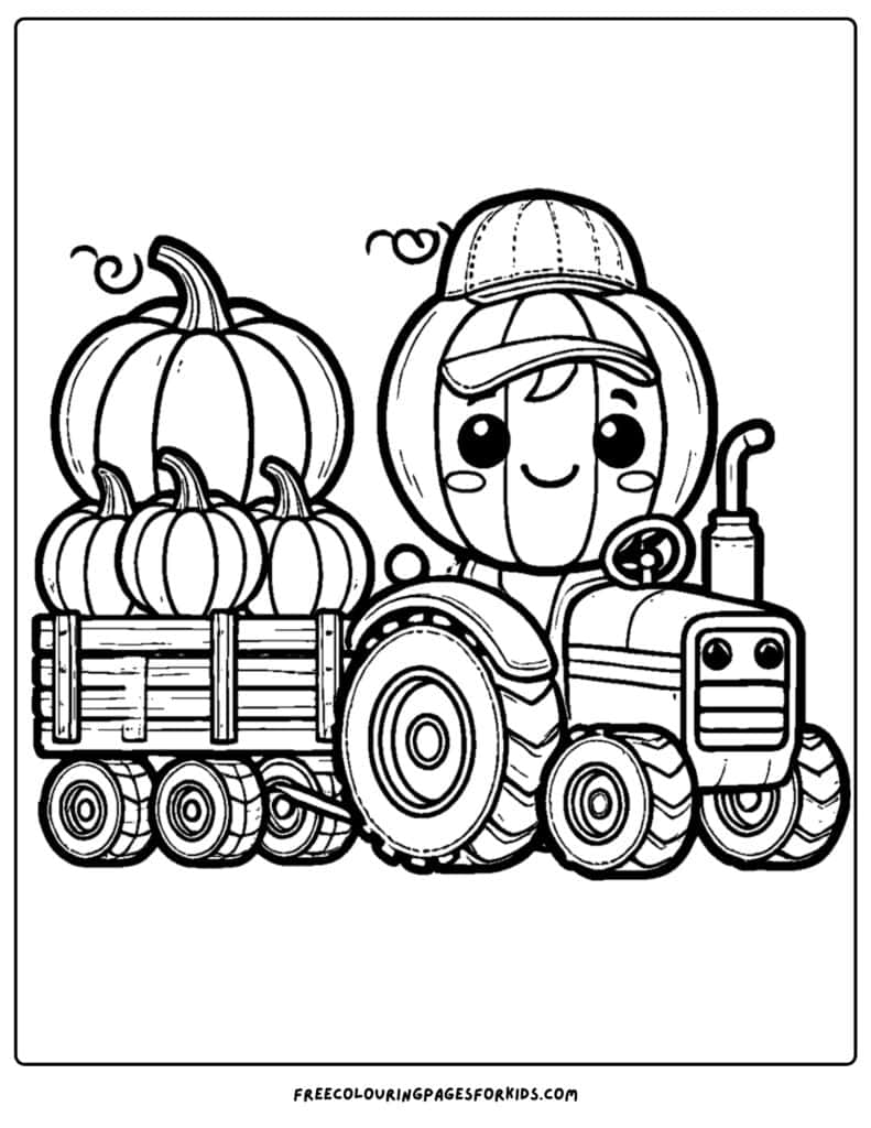 29 Tractor Coloring Pages