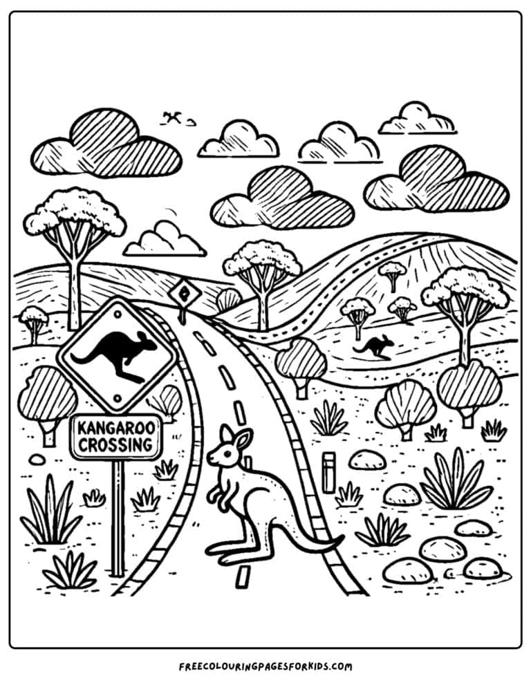 28 Australia Day Coloring Pages