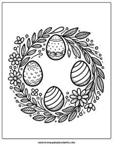 40 Easter Coloring Pages