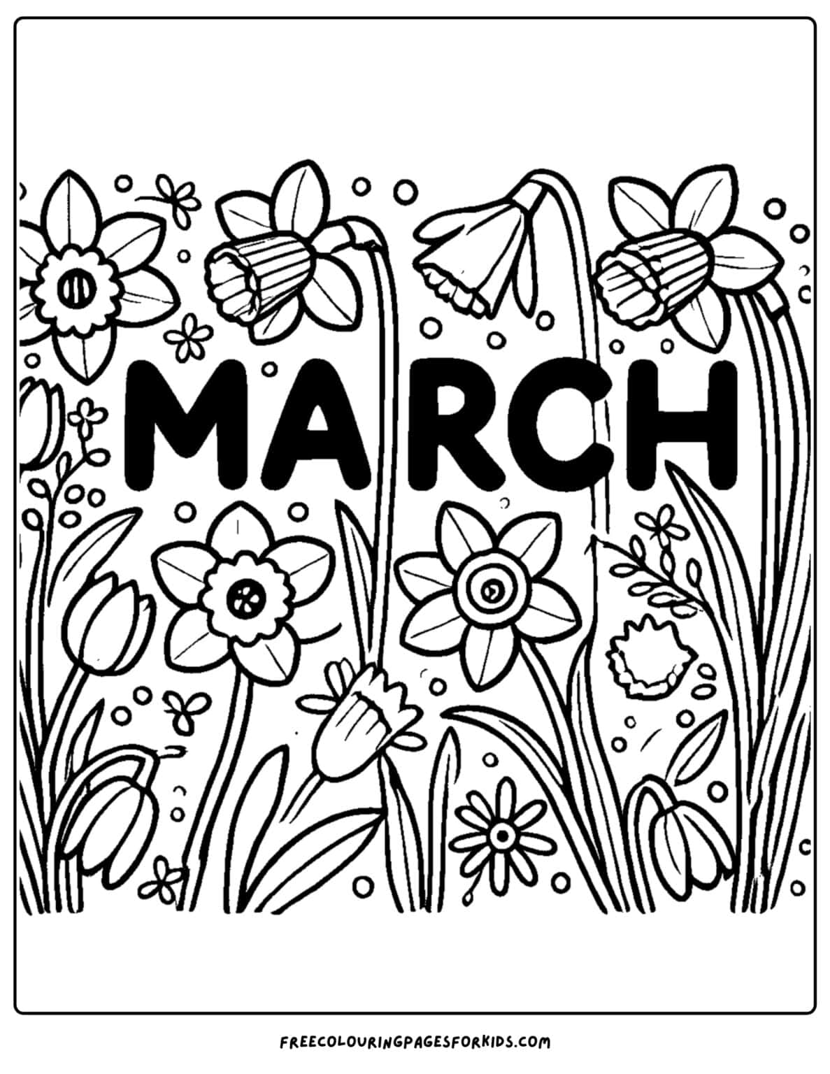 29 March Coloring Pages