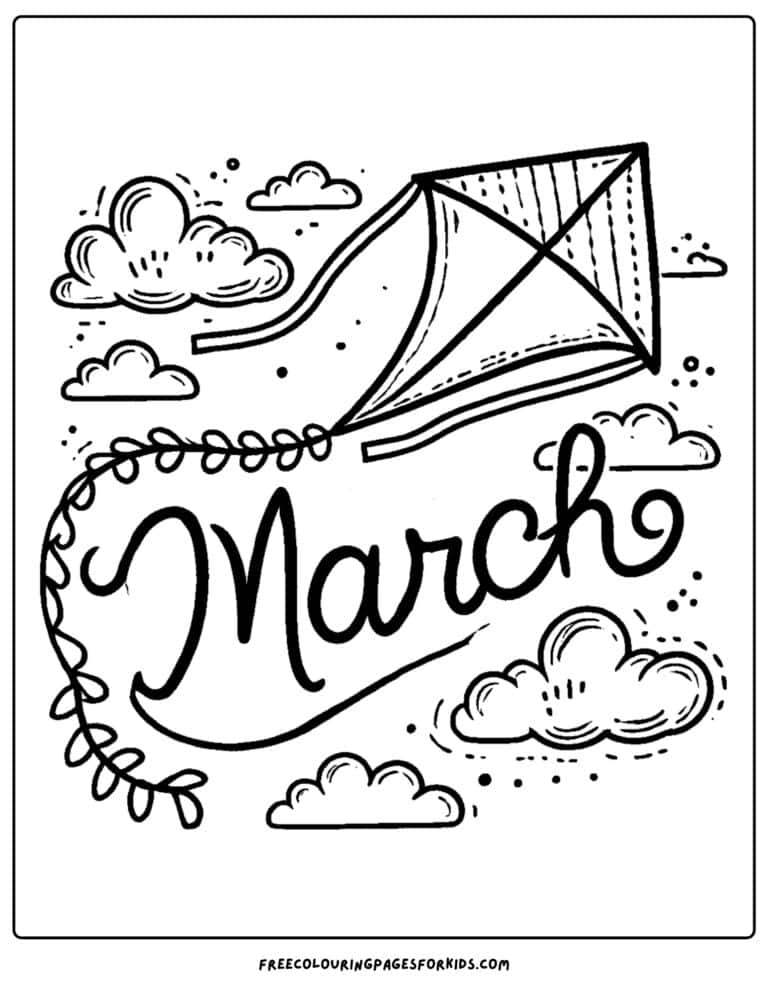 29 March Coloring Pages