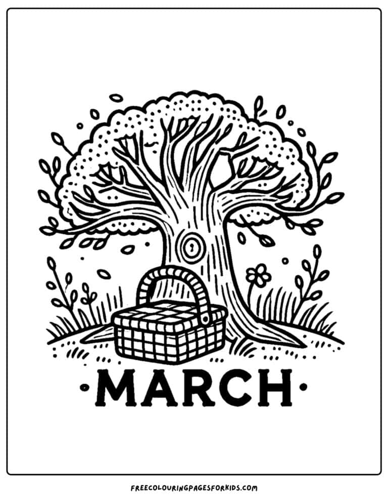 29 March Coloring Pages