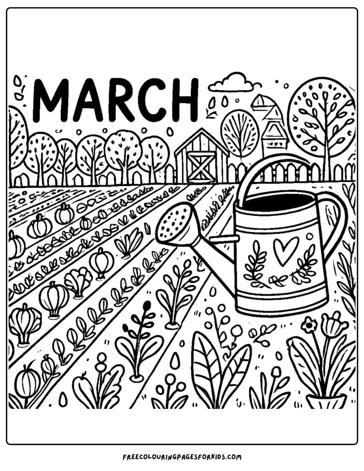 29 March Coloring Pages