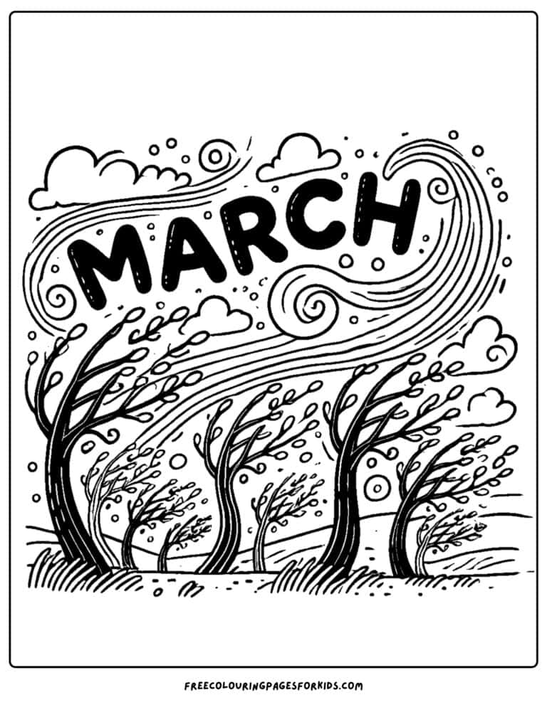29 March Coloring Pages