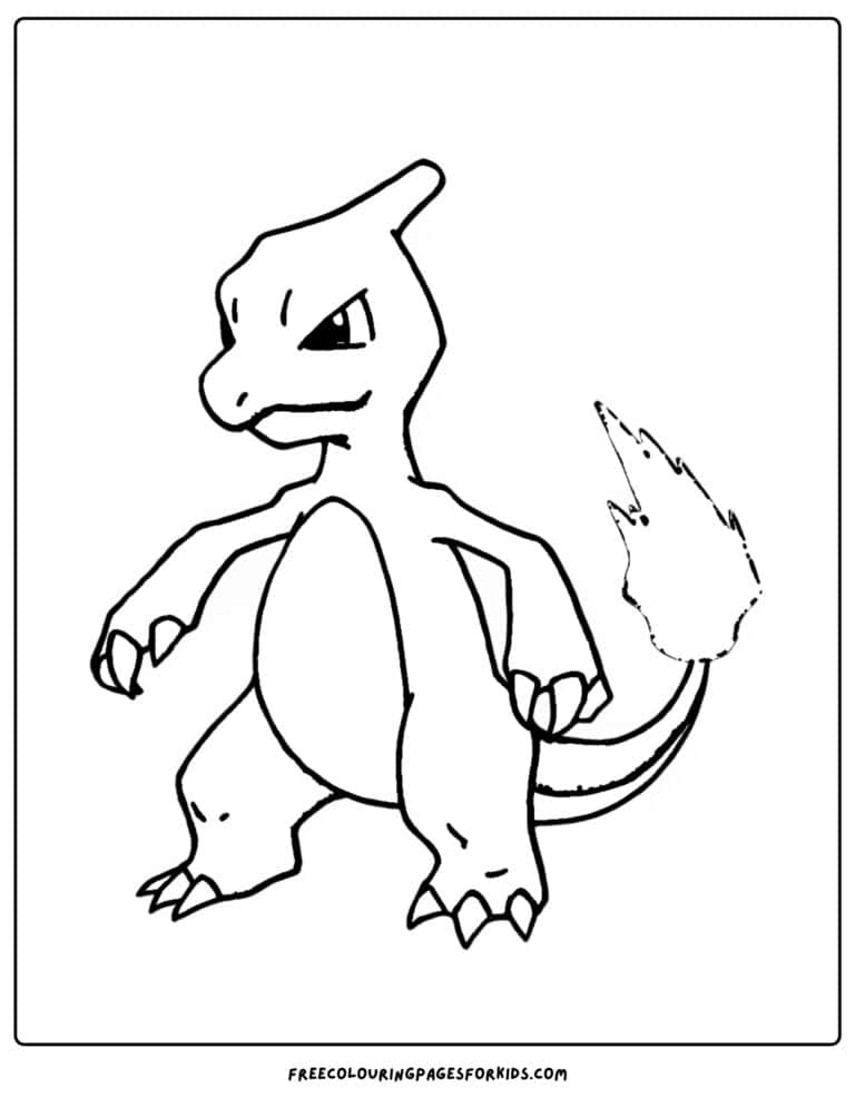 First Generation Pokemon Coloring Pages