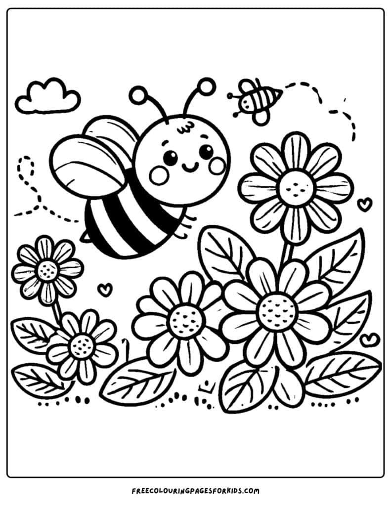 41 Spring Coloring Pages