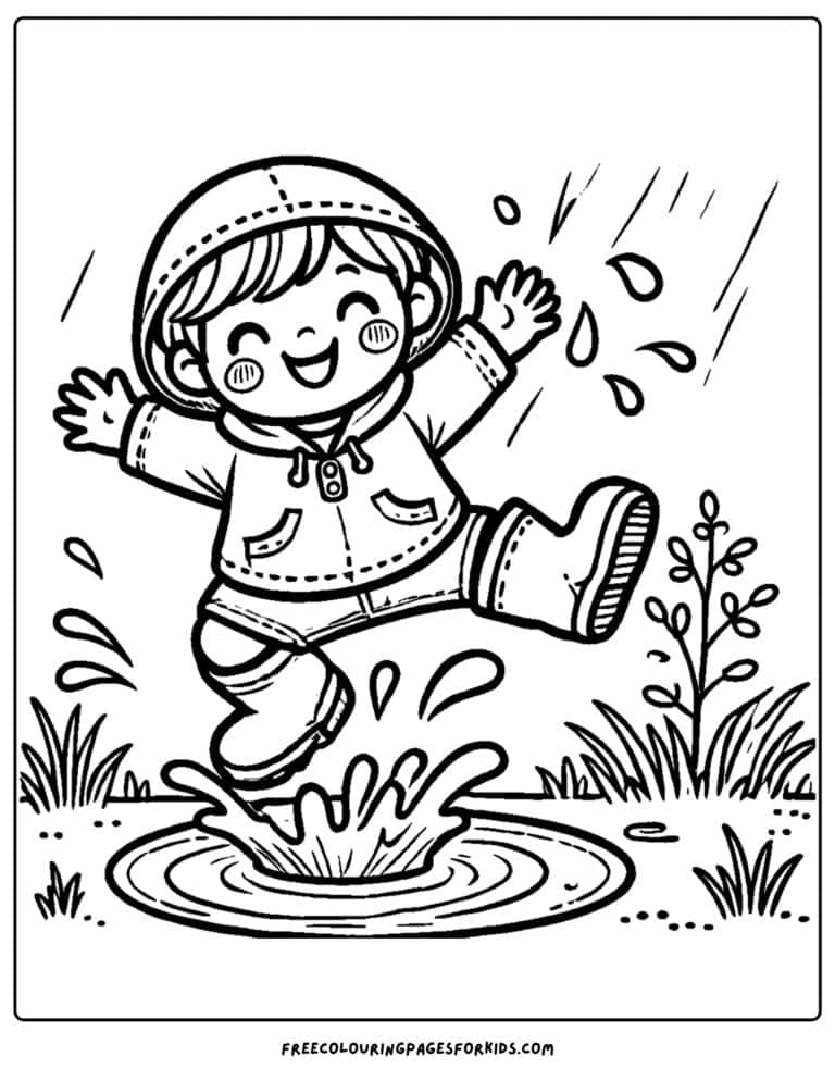 41 Spring Coloring Pages