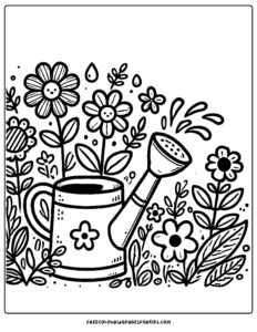 41 Spring Coloring Pages