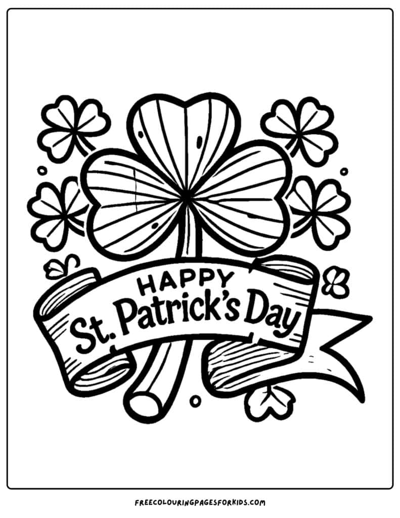25 St Patricks Day Coloring Pages