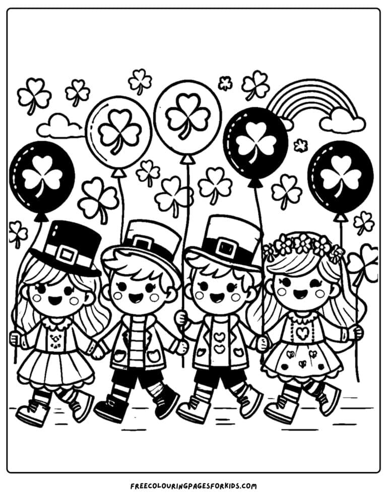 25 St Patricks Day Coloring Pages