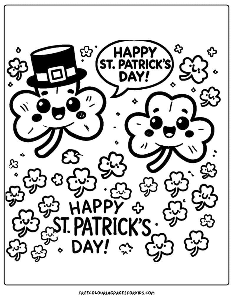 25 St Patricks Day Coloring Pages
