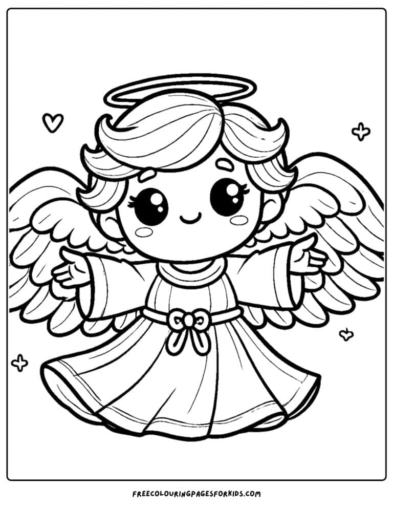29 Angel Coloring Pages - Coloring Pages For Kids