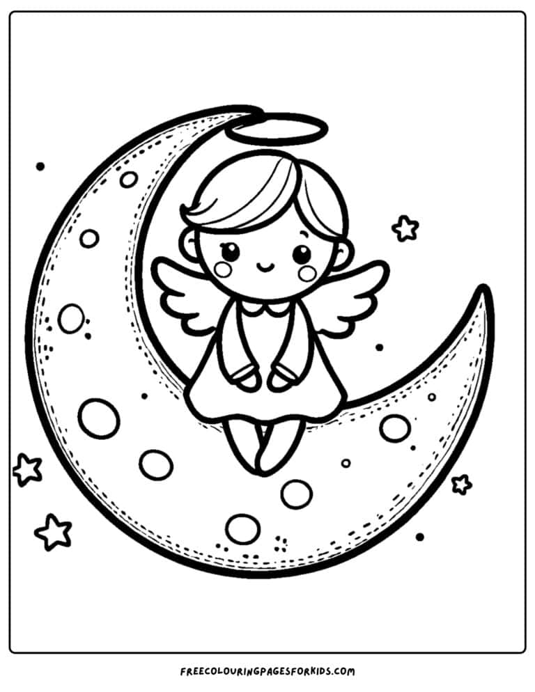 29 Angel Coloring Pages - Coloring Pages For Kids