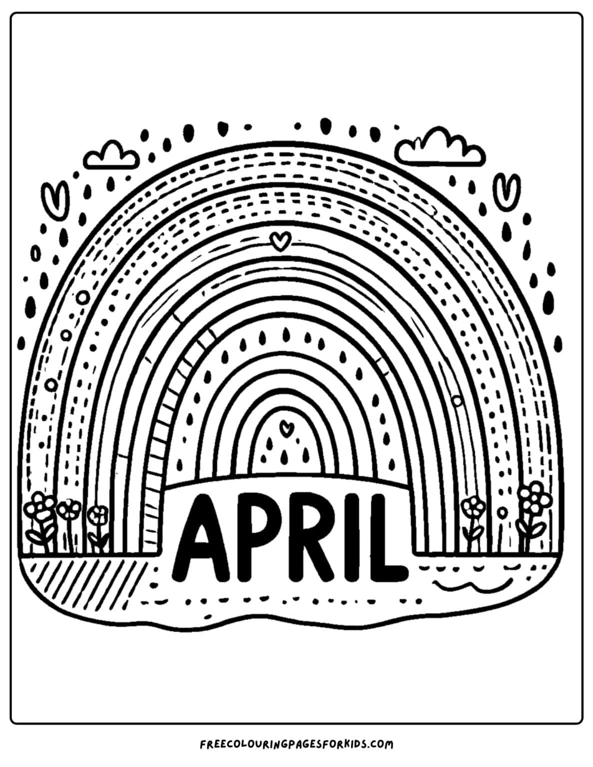31 April Coloring Pages