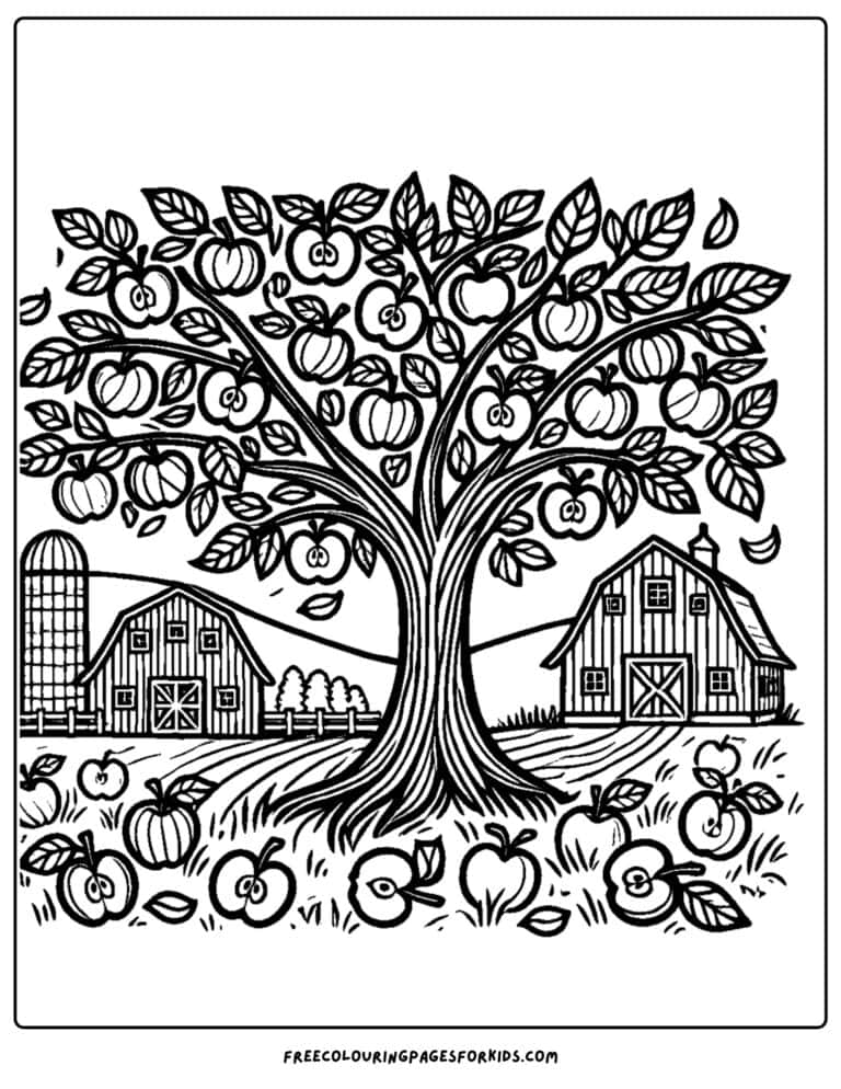 29 Barn Coloring Pages