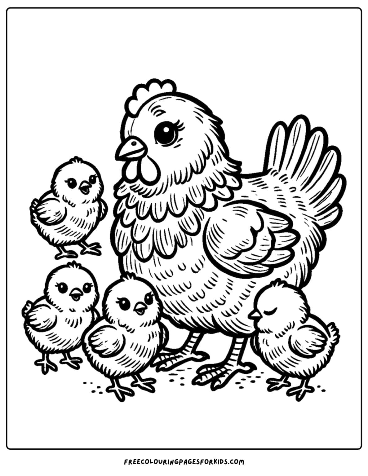 38 Animal Coloring Pages