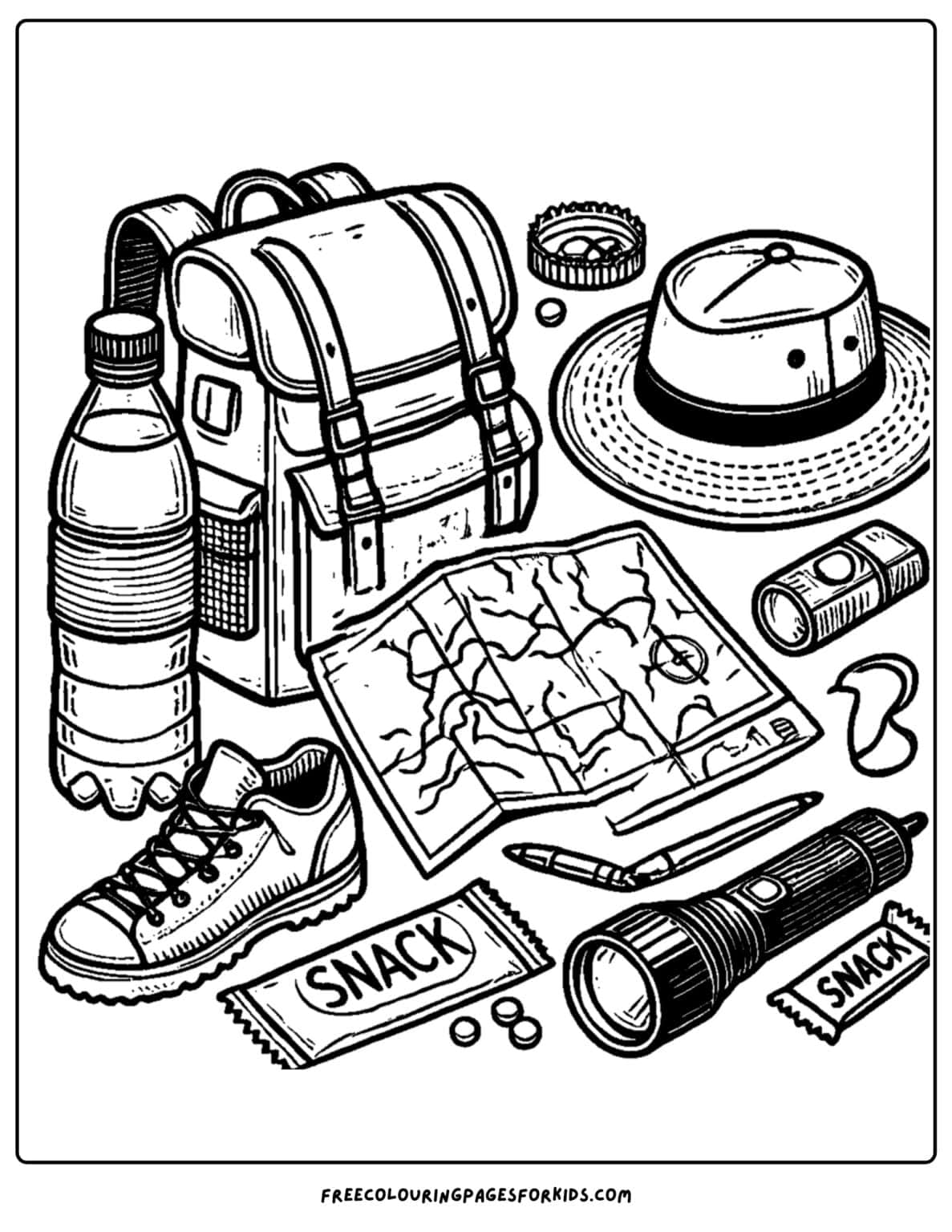 31 Bushwalking Coloring Pages