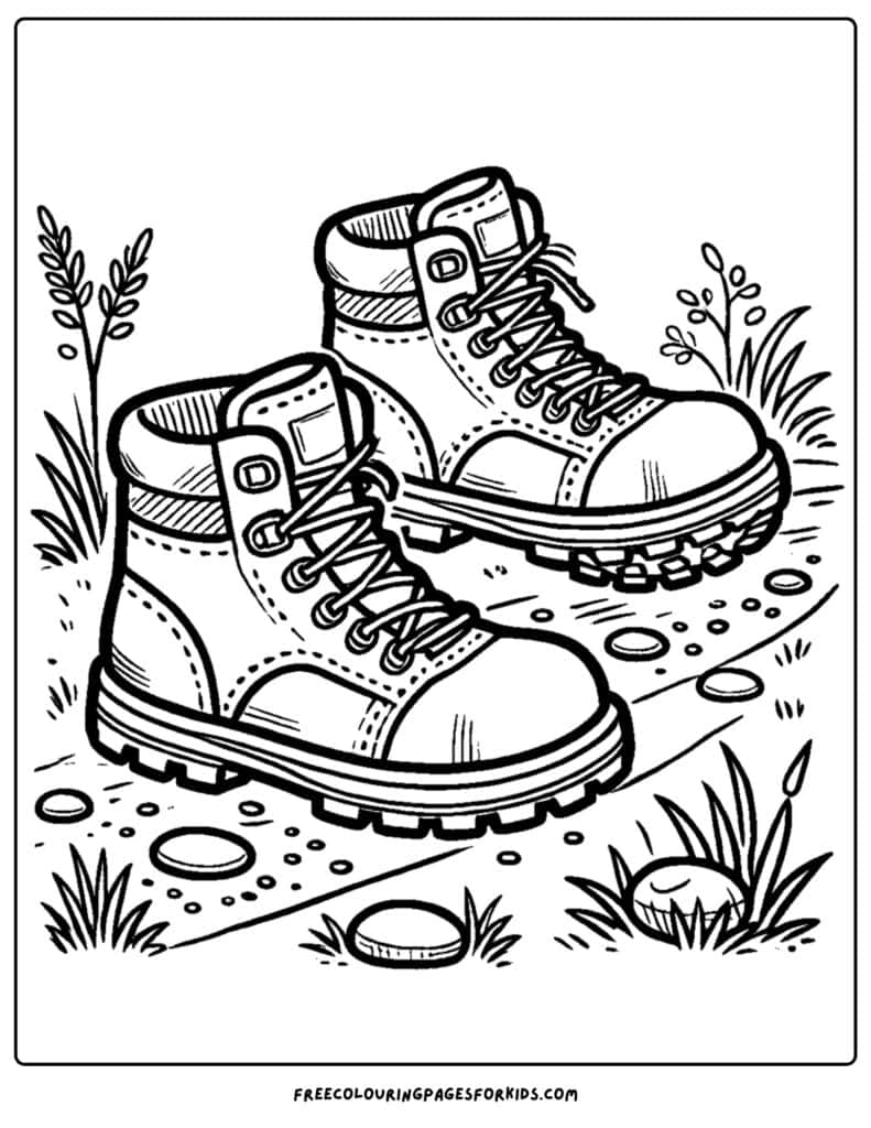 31 Bushwalking Coloring Pages