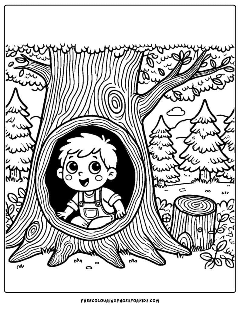 31 Bushwalking Coloring Pages