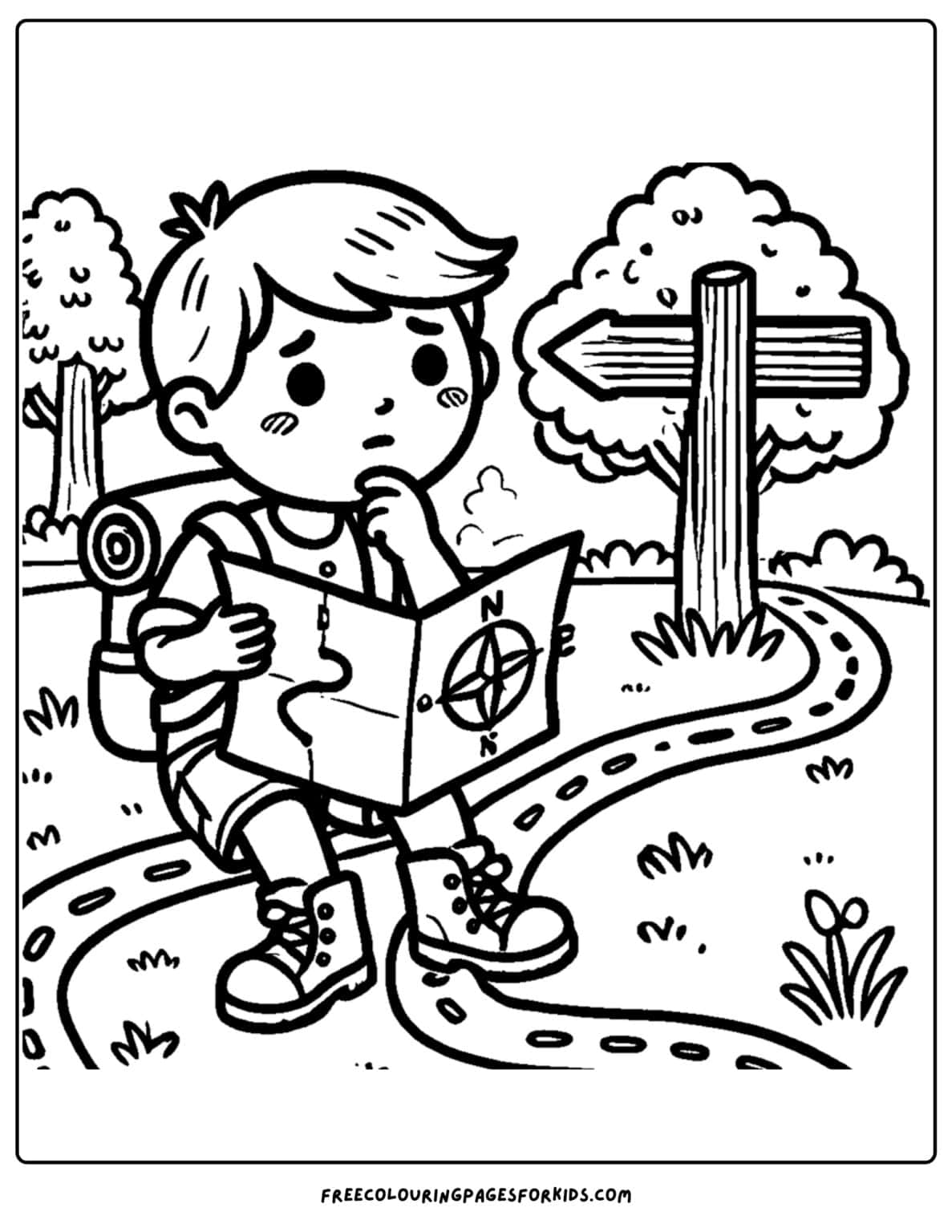 31 Bushwalking Coloring Pages