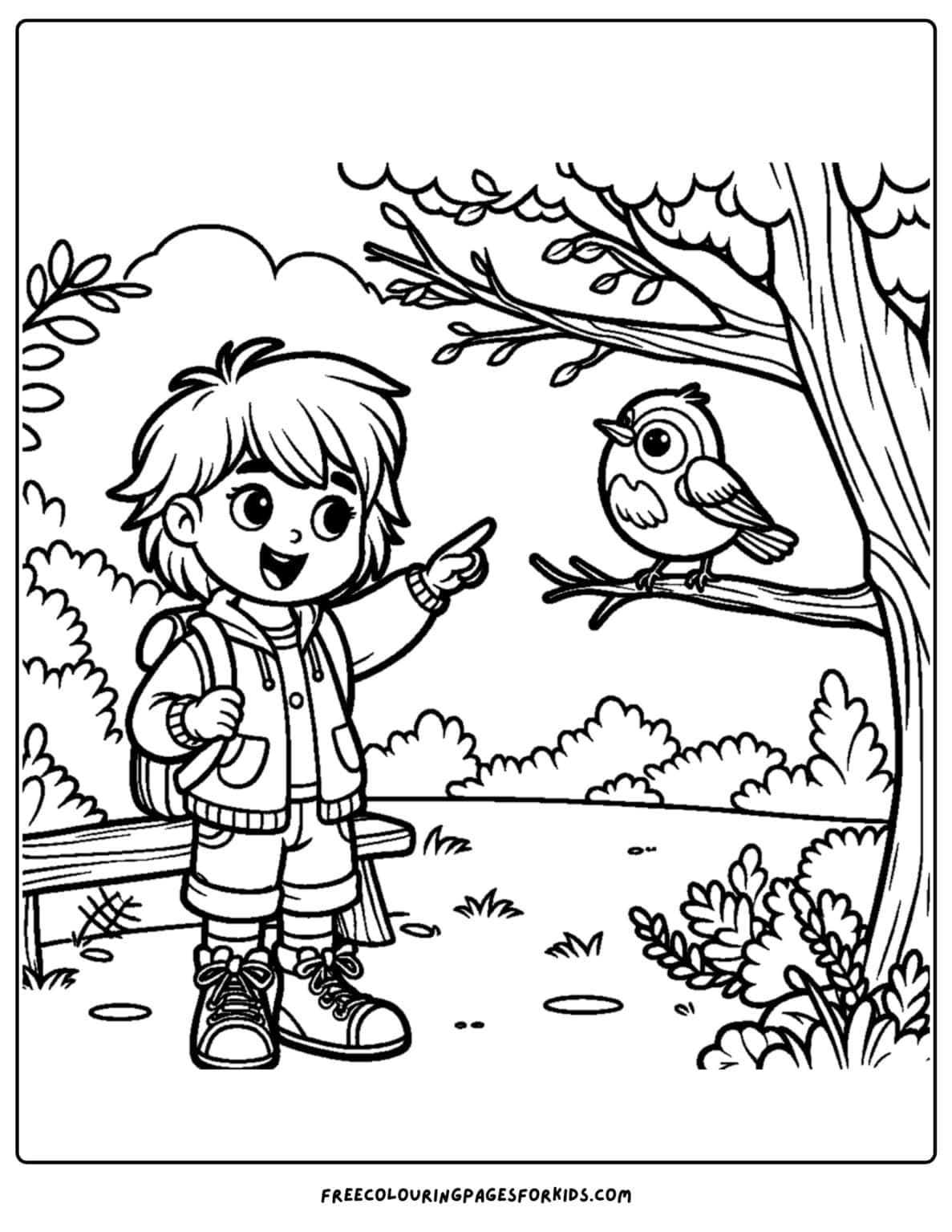 31 Bushwalking Coloring Pages