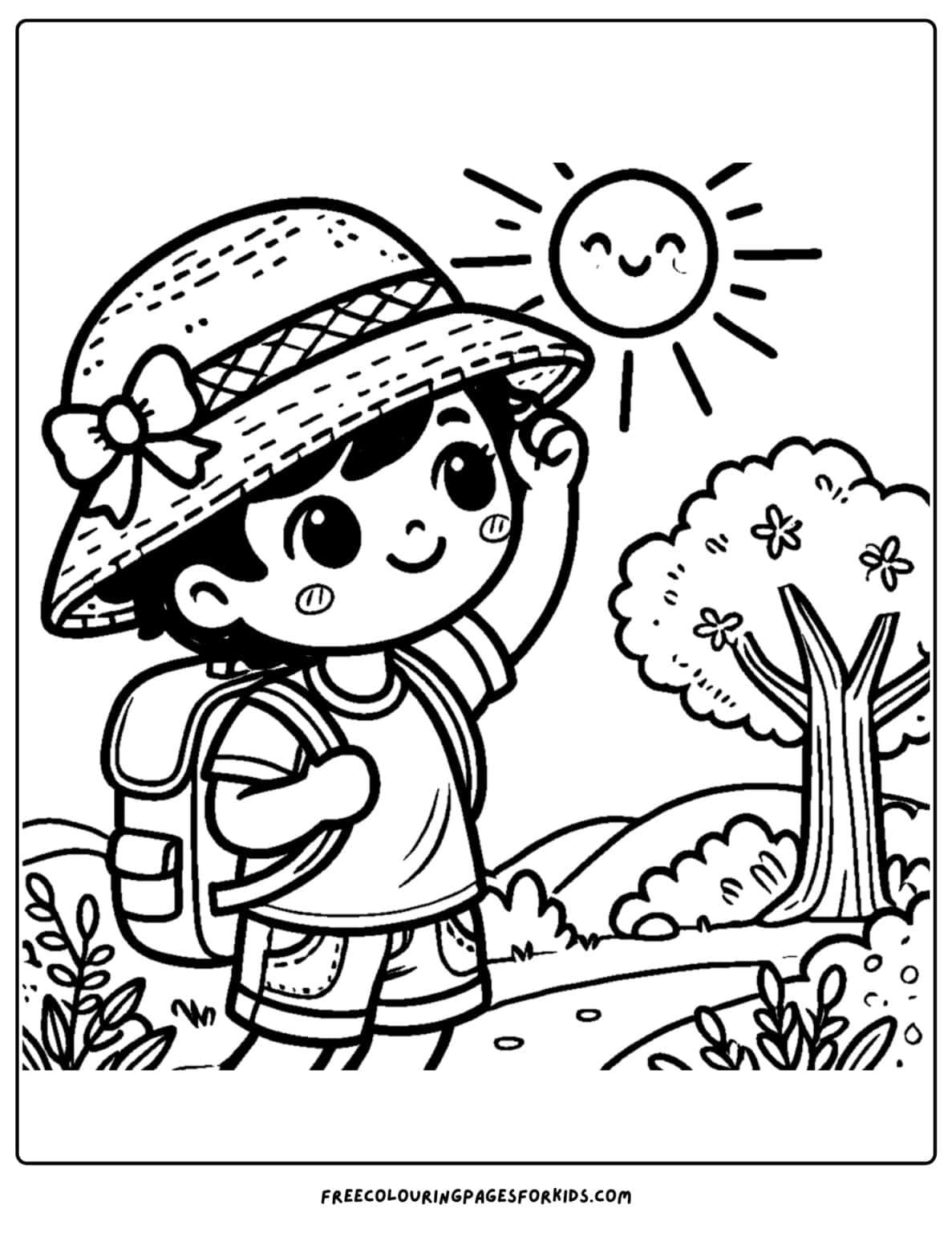 31 Bushwalking Coloring Pages