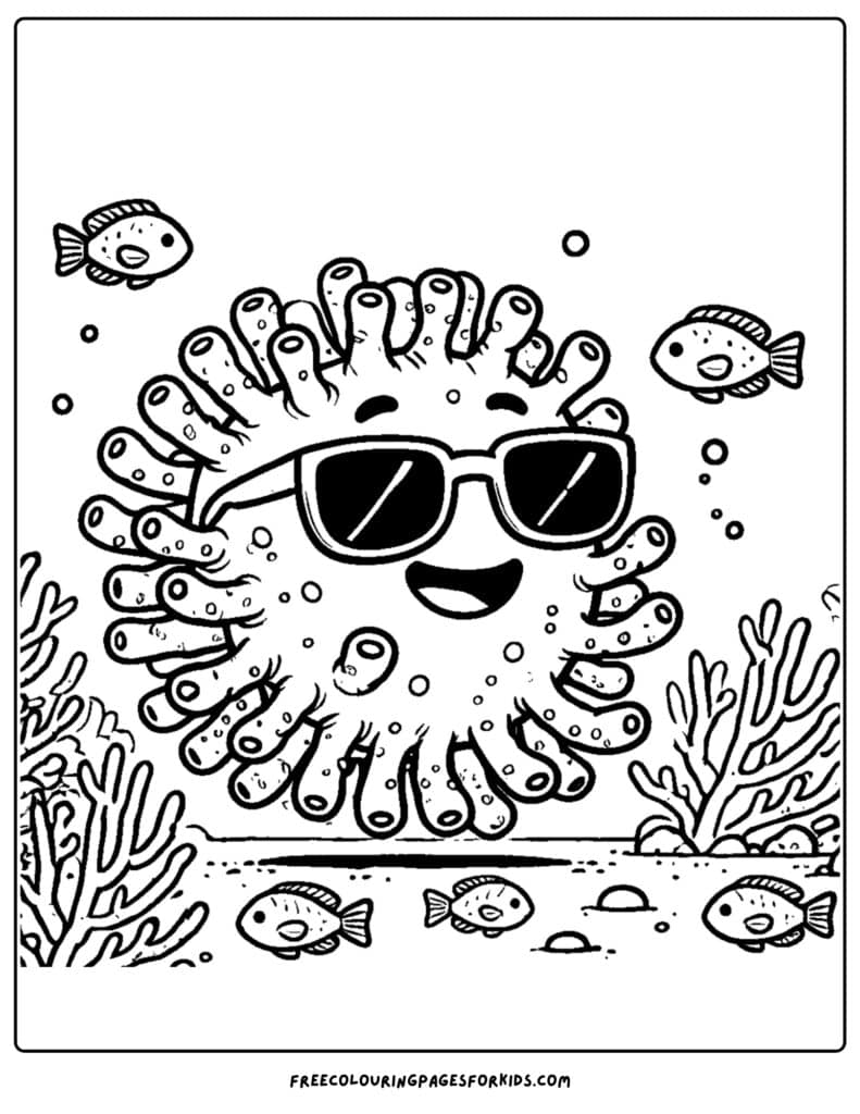 28 Coral Coloring Pages