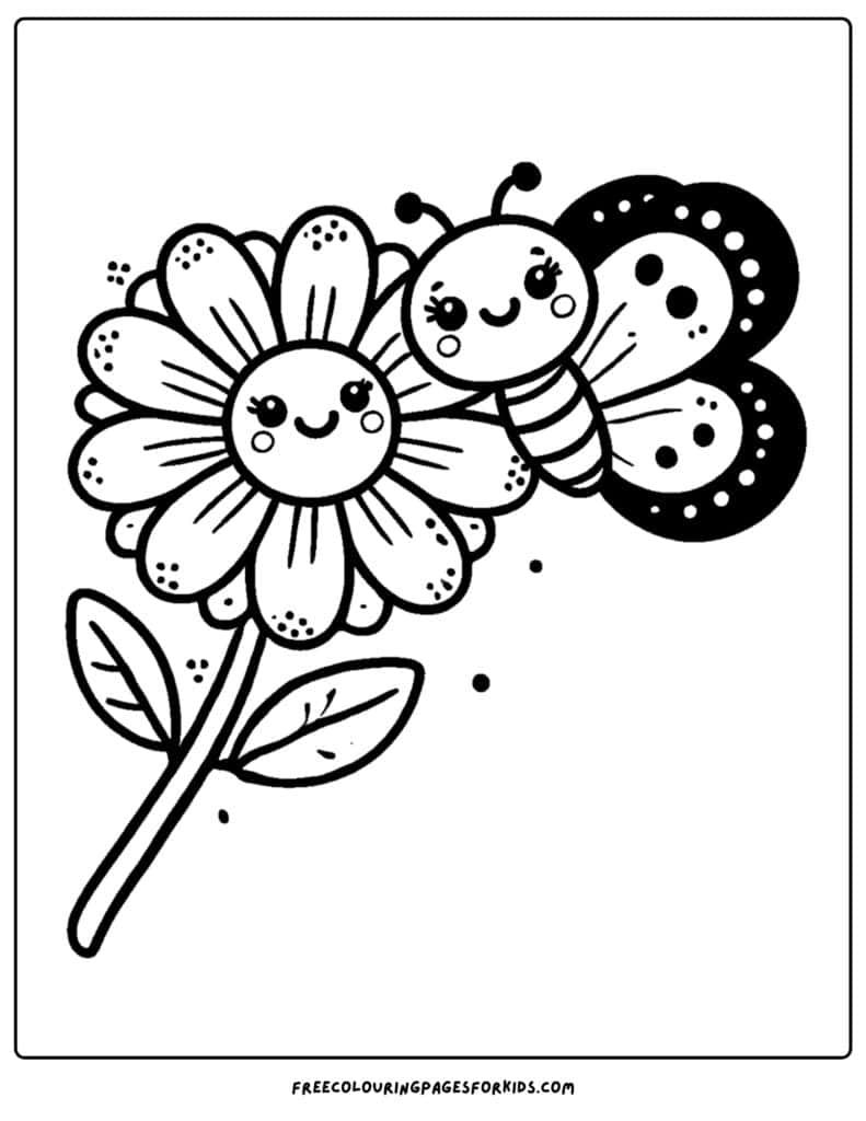29 Daisy Coloring Pages