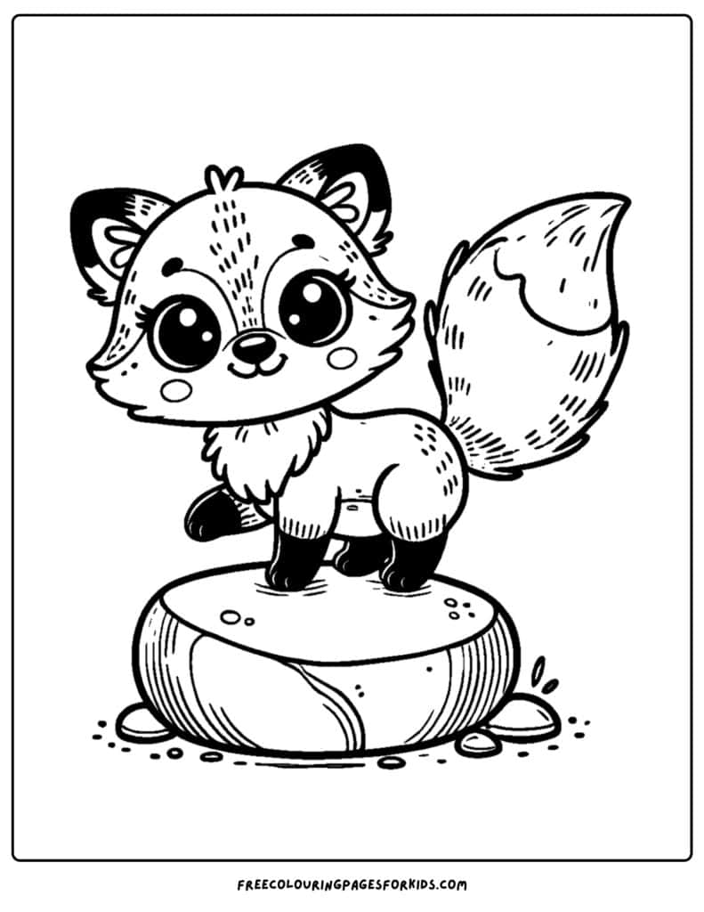 30 Fox Coloring Pages