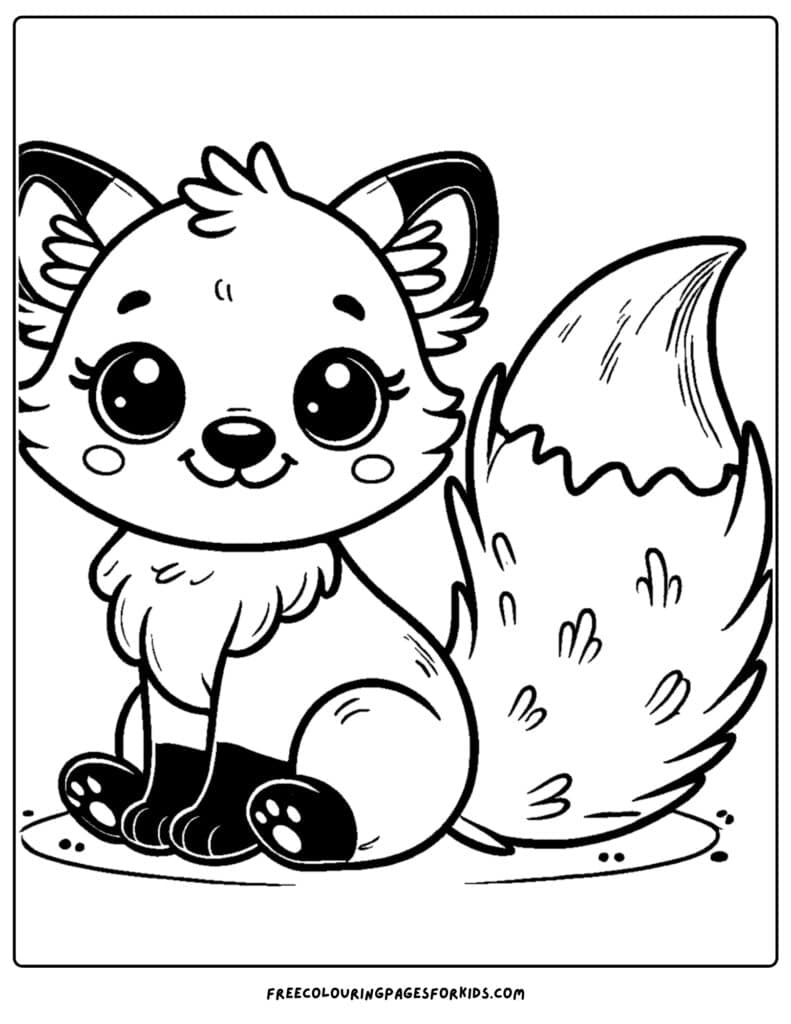 30 Fox Coloring Pages
