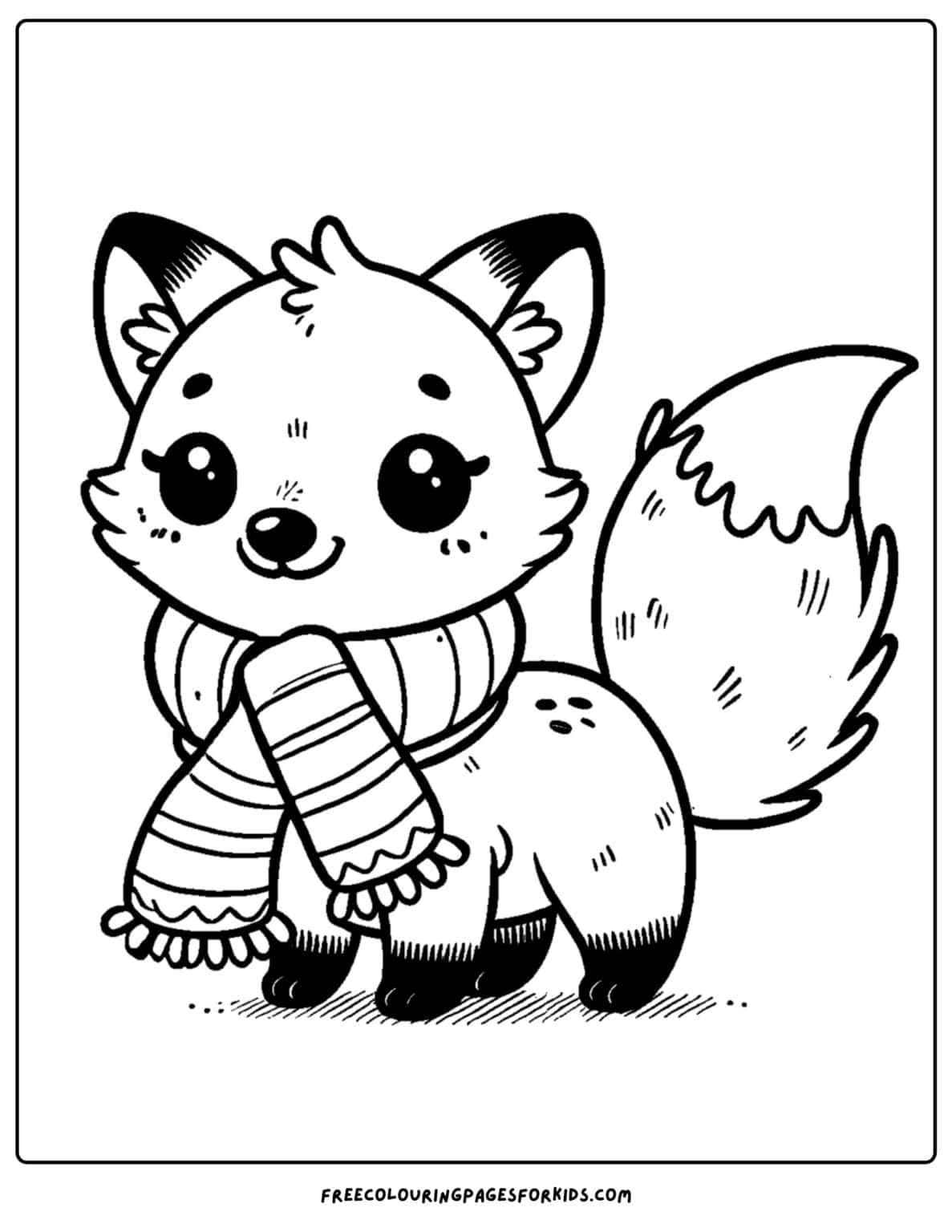 30 Fox Coloring Pages